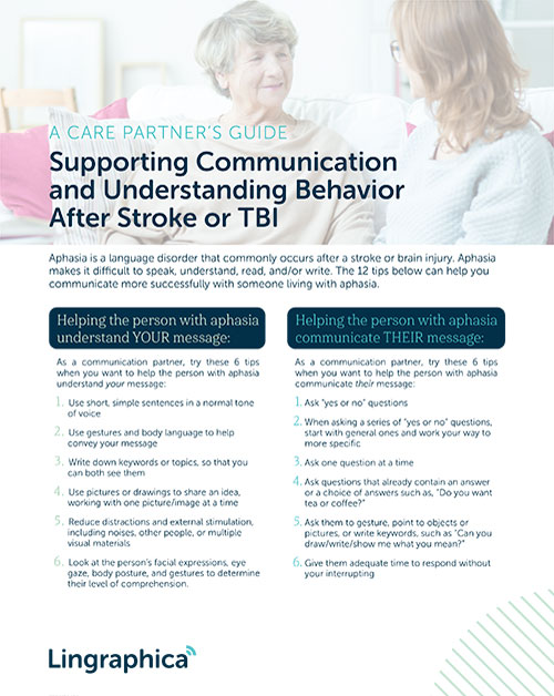 Aphasia Communication Resource Pack Download - The Aphasia Library